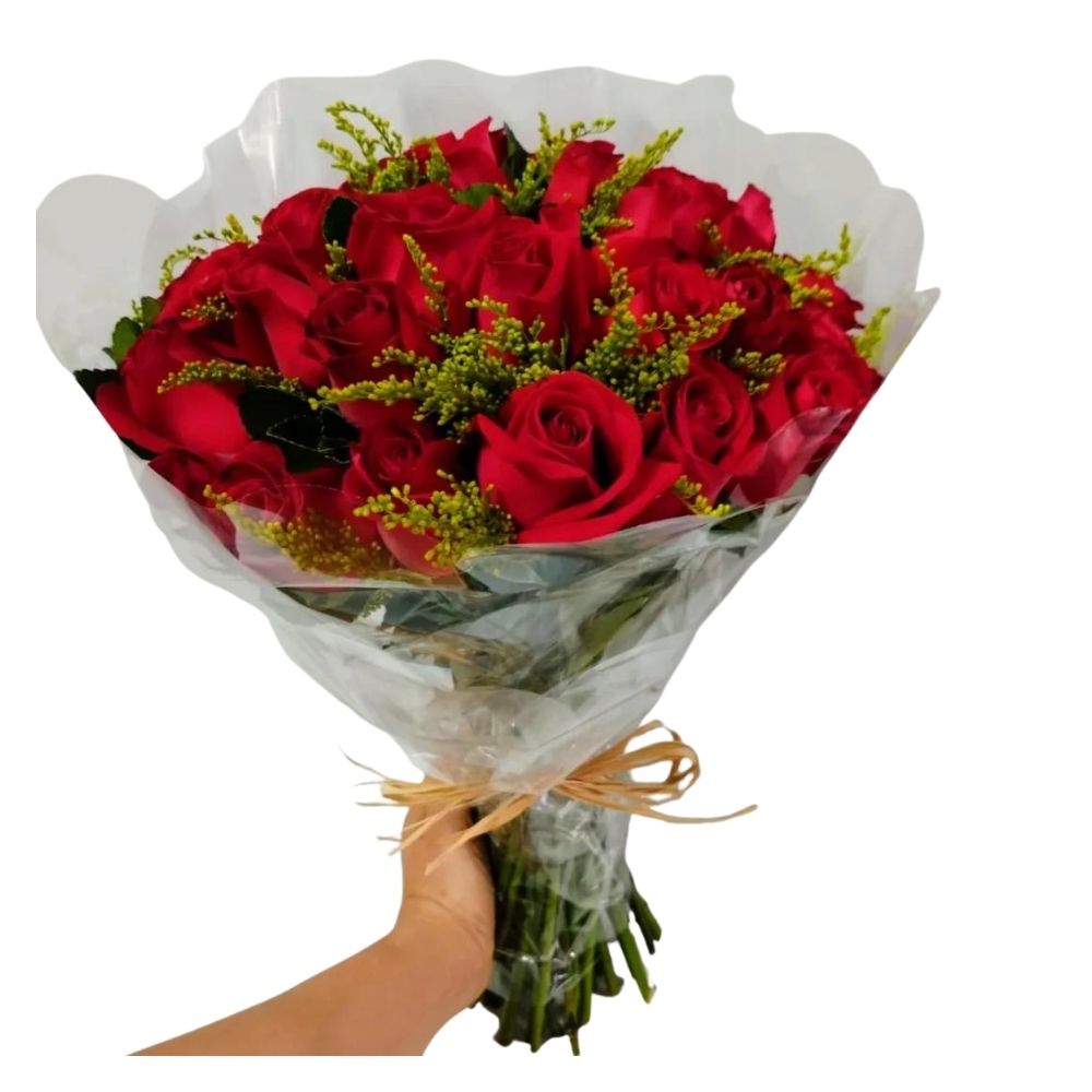 Buquê Tradicional de 30 Rosas - Floricultura Flor de Liz | Floricultura ...